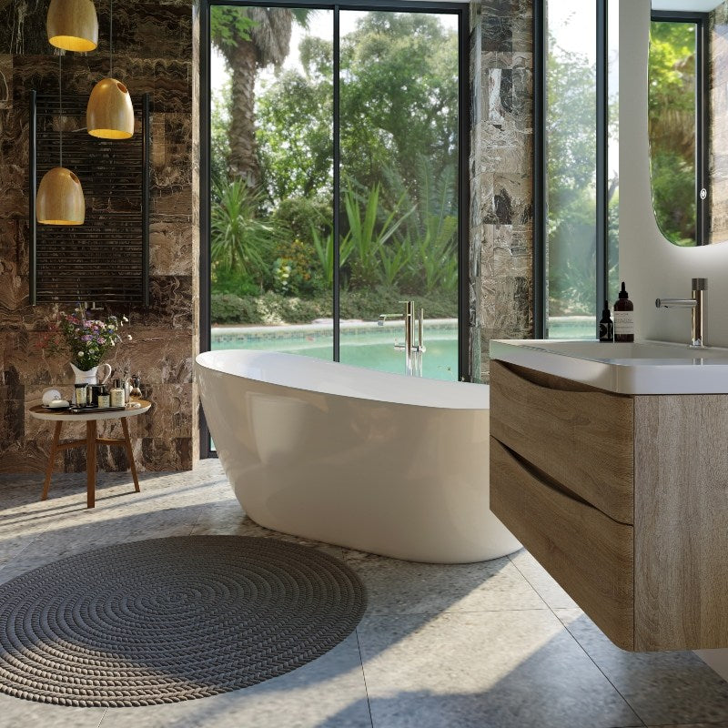BelBagno Romano Freestanding Bath – Aurum Bathroomware